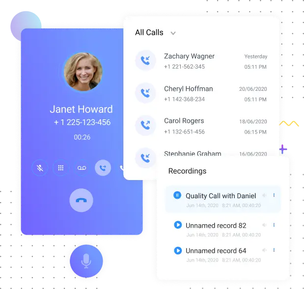 Call Recording - Virtual PBX Feature | PBXPlus by 500apps